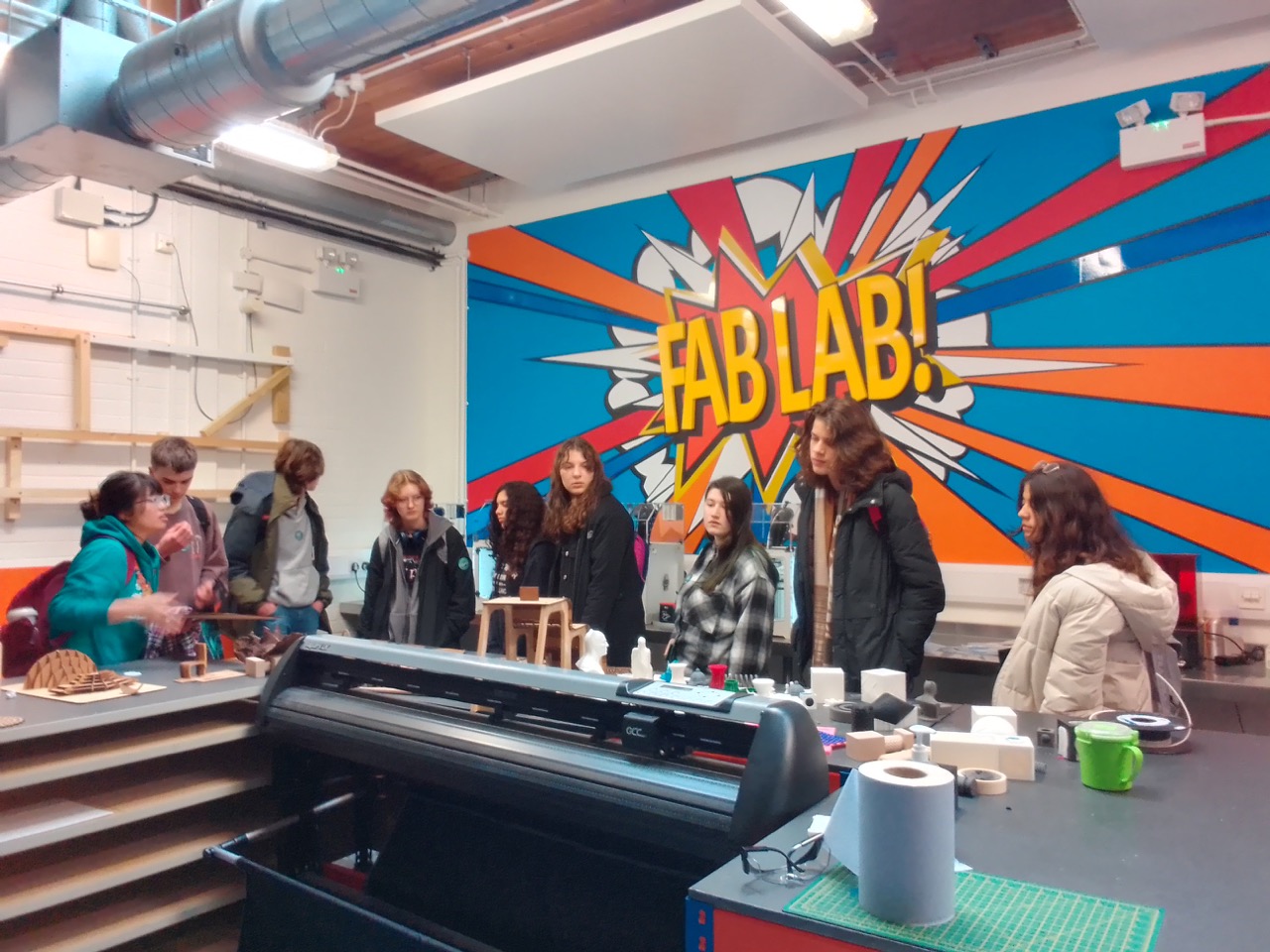 Woking College | Surrey | IT and ART visit UCA Farnham