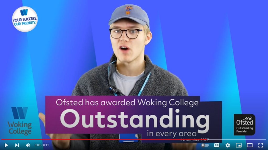 Woking College | Surrey | Why we are Outstanding
