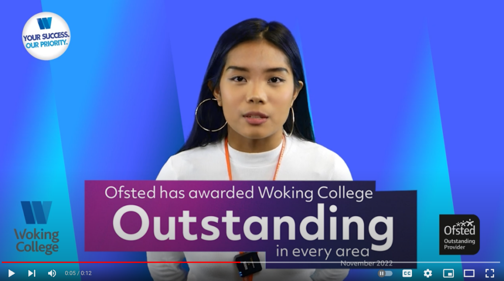 Woking College | Surrey | Why we are Outstanding
