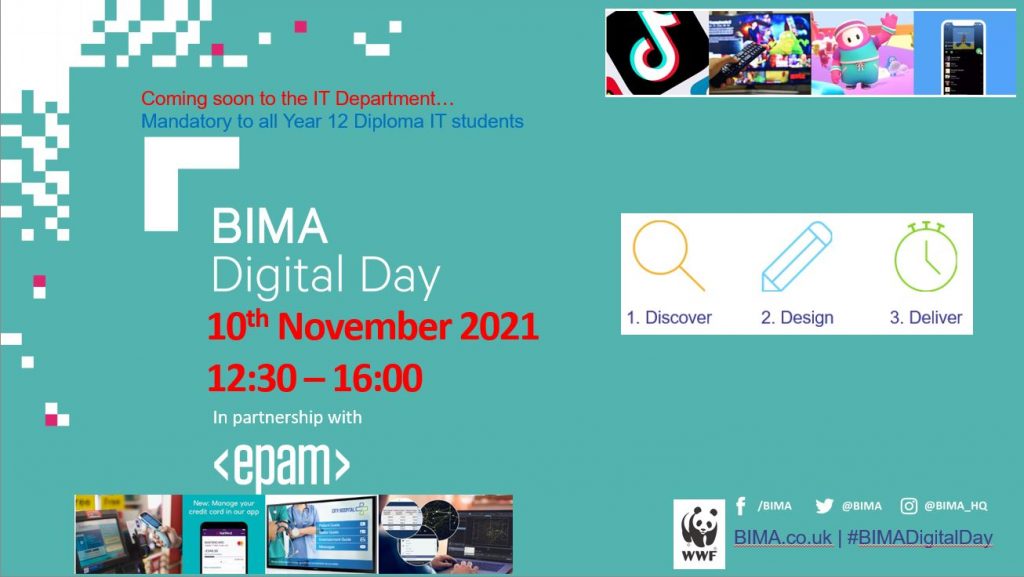 Woking College | Surrey | BIMA Digital Day
