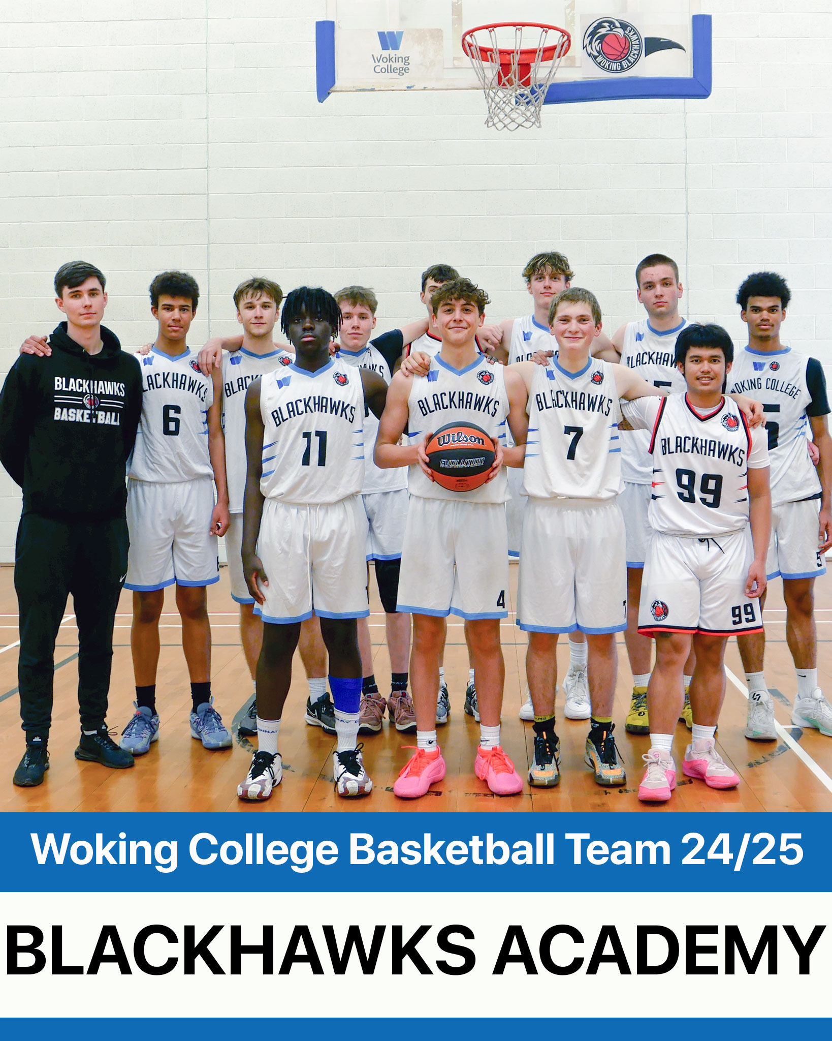 Woking College | Surrey | Woking College Blackhawks Basketball Academy